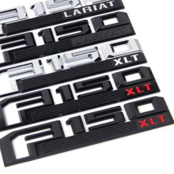 Ford | Accessories | Ford Raptor F5 Xlt Rear Side Fender Emblem Sticker ...